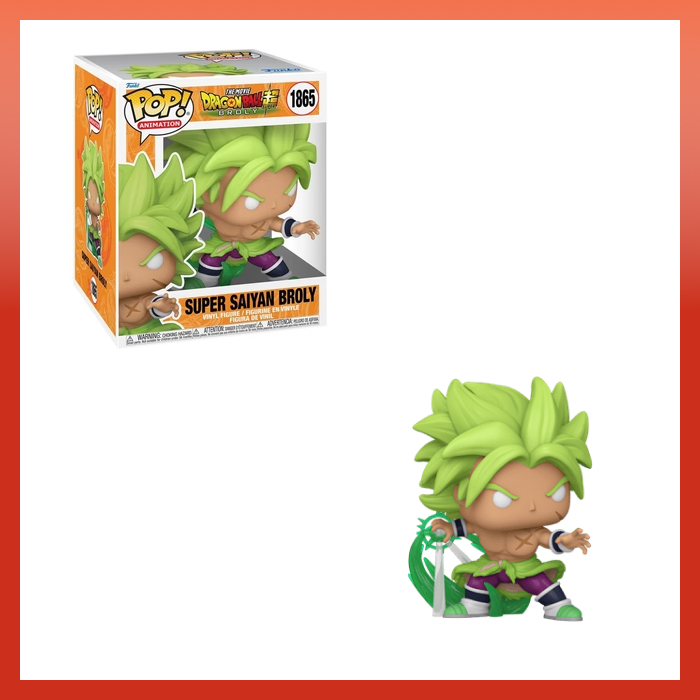 Animation Deluxe Dragon Ball Super Broly Super Saiyan Broly #1865 Funko ...