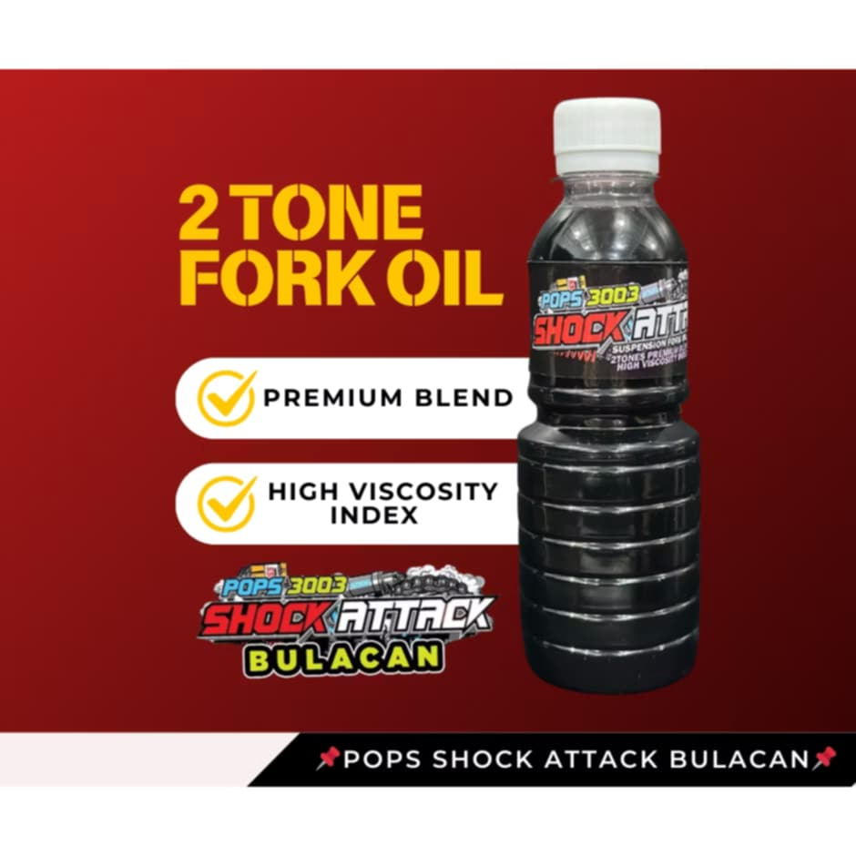 WHITE SUPER DRAG POPS SHOCK ATTACK FORK OIL 250ML Premium 100% | Shopee ...