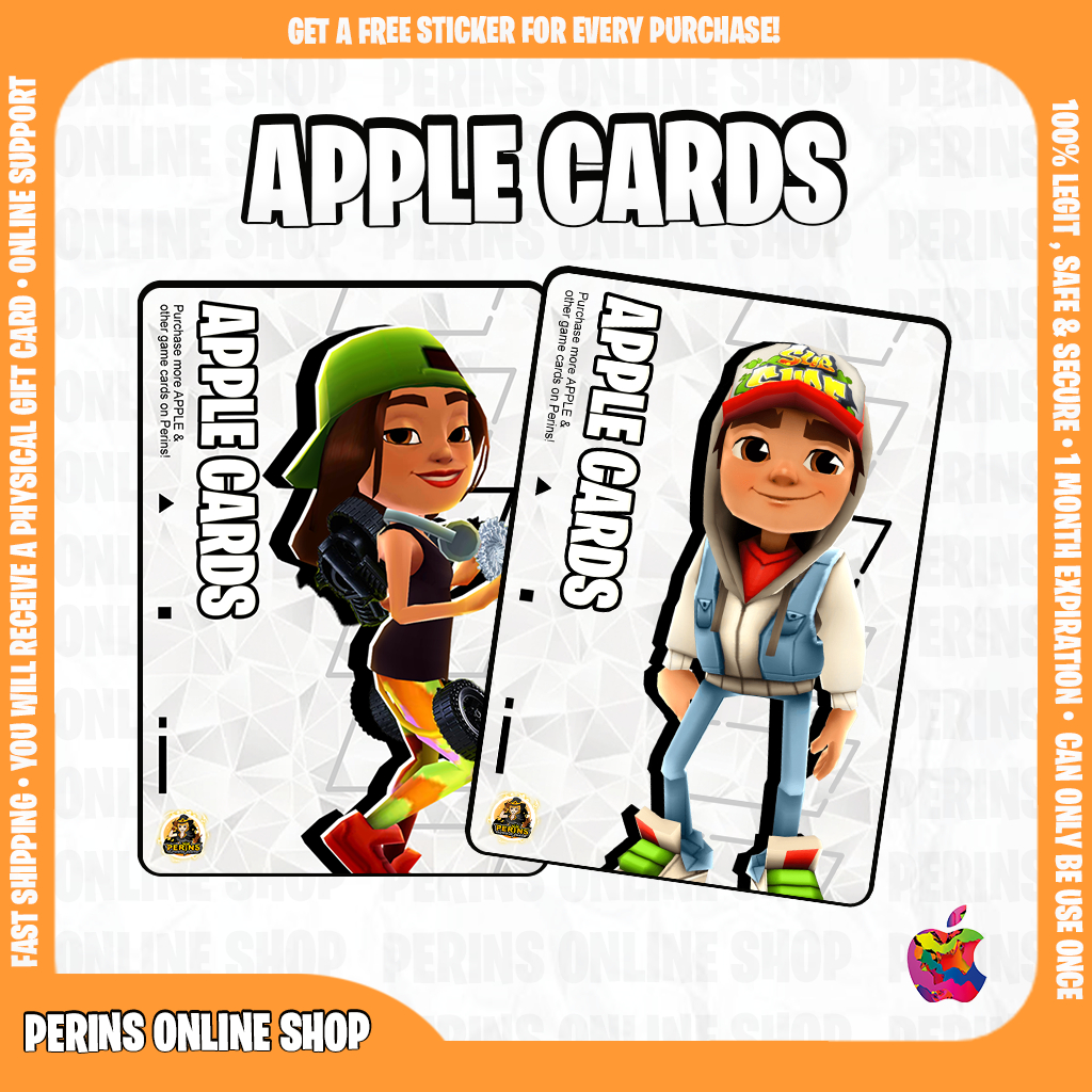 Apple Cards with free stickers! | Shopee Philippines