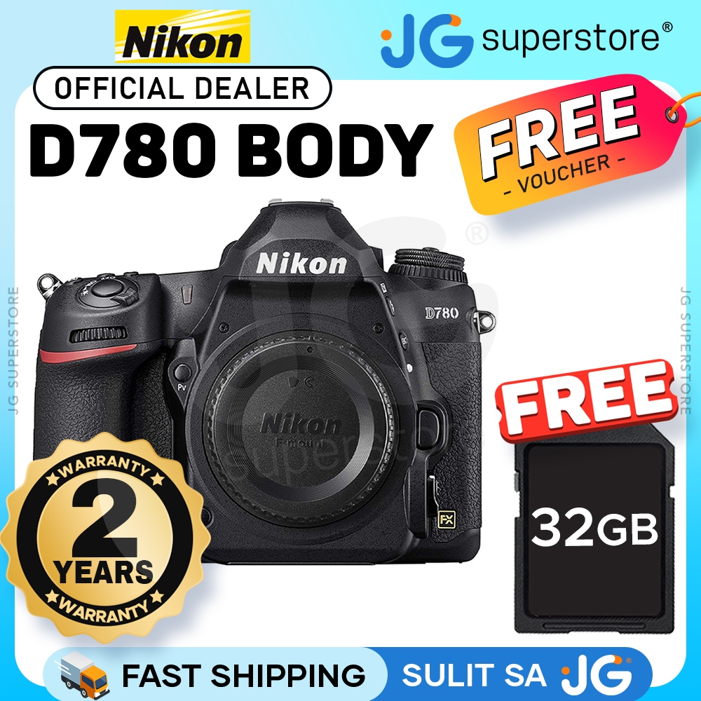Nikon D780 Body 24.5MP Full Frame DSLR Camera with 4K30fps UHD Video ...