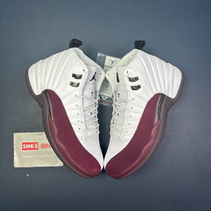 Jor Dan 12 A Ma Maniere White | Shopee Philippines