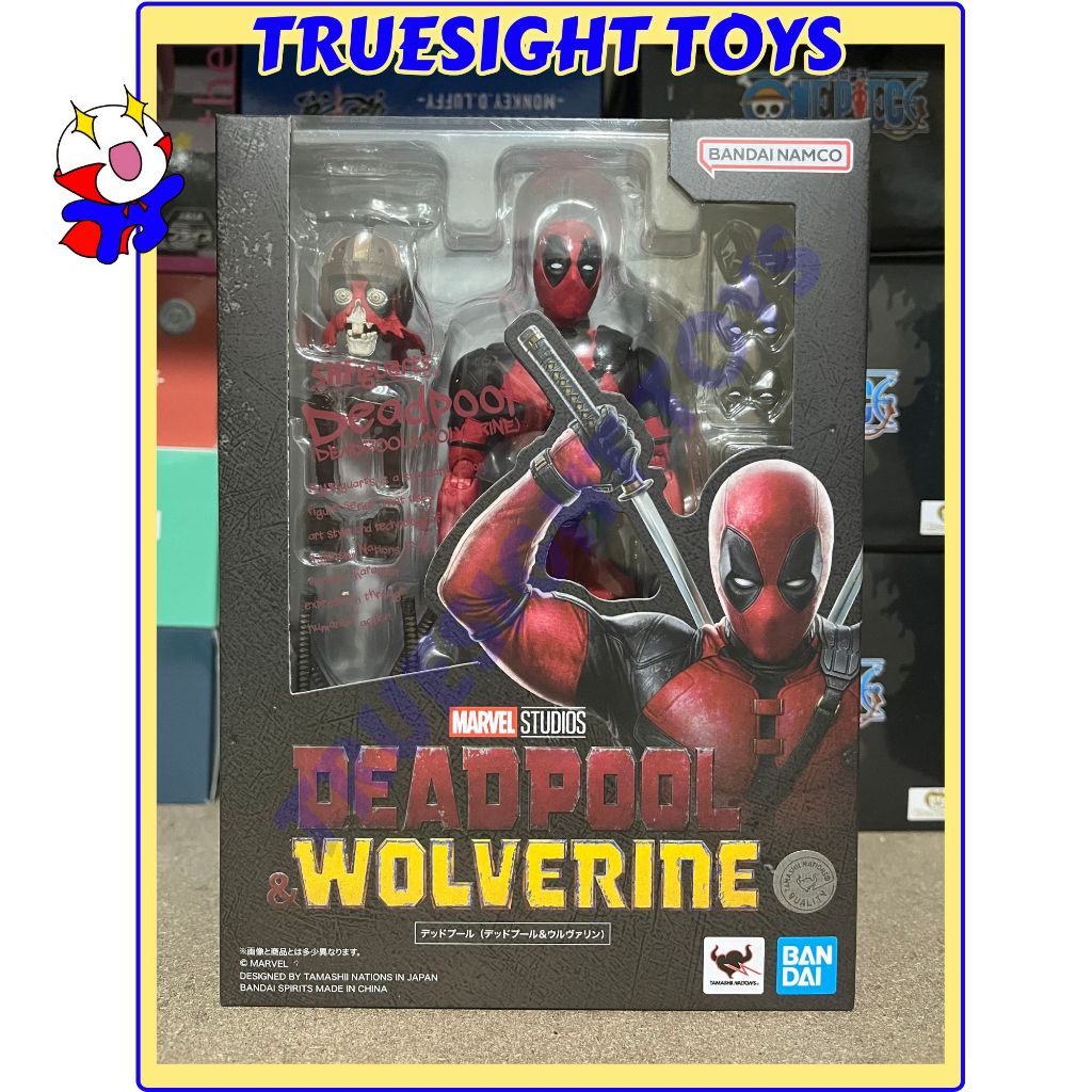 SH Figuarts SHF Marvel Deadpool & Wolverine Deadpool | Shopee Philippines