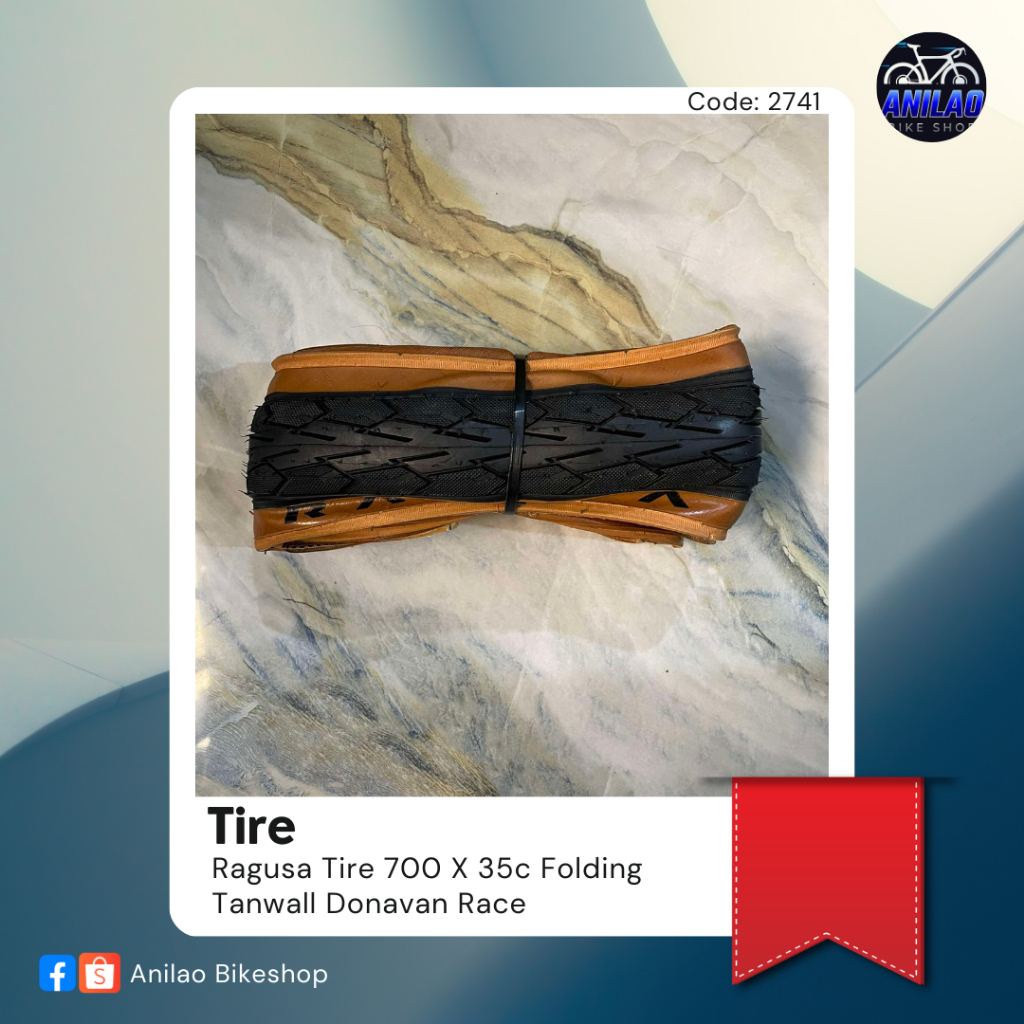 Ragusa Tire 700 X 35c Folding Tanwall Donavan Race | Shopee Philippines