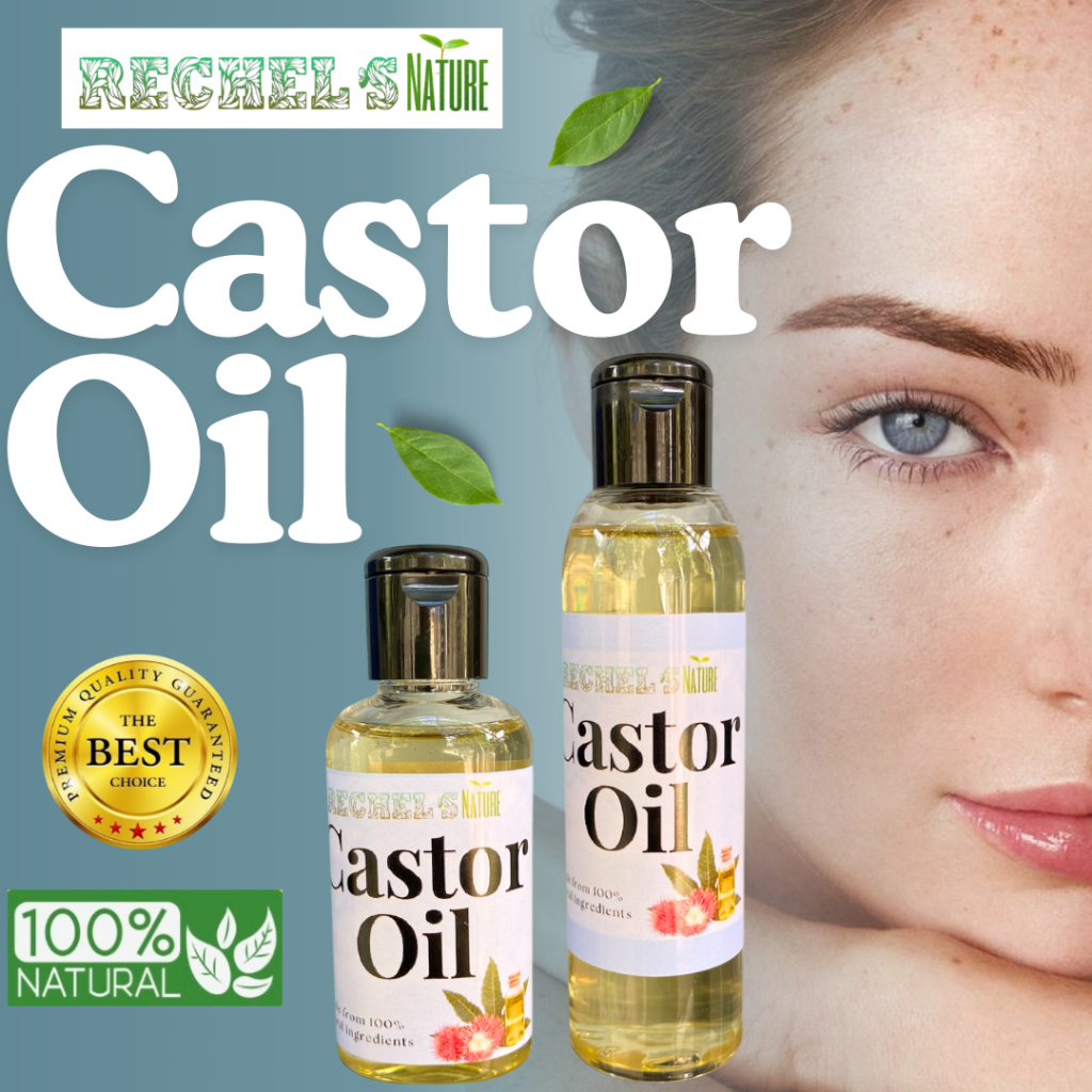 Castor Oil 100% Pure and Cold Pressed Castor Oil For Hair Growth ...