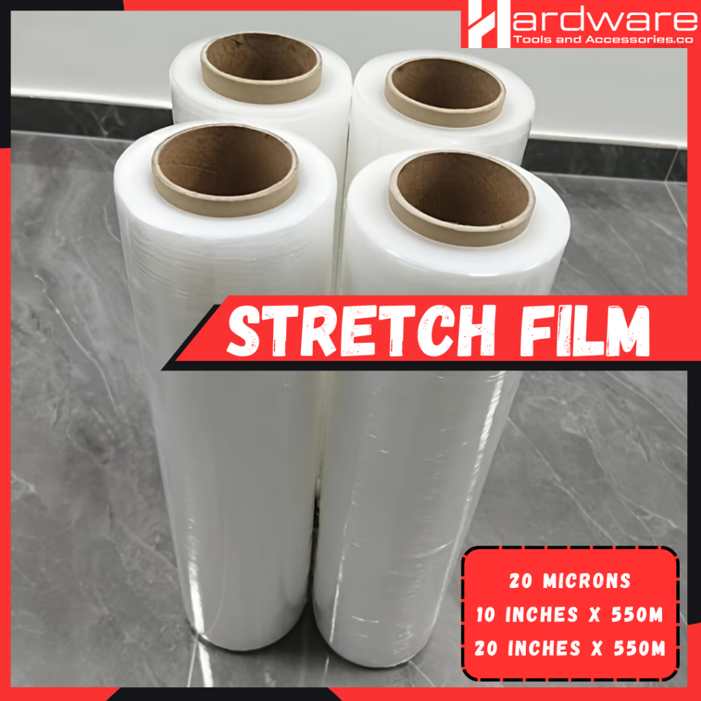 STRETCH FILM / JACK WRAP / CLING WRAP 20mic 20 Micron 25cm*550m 50cm ...
