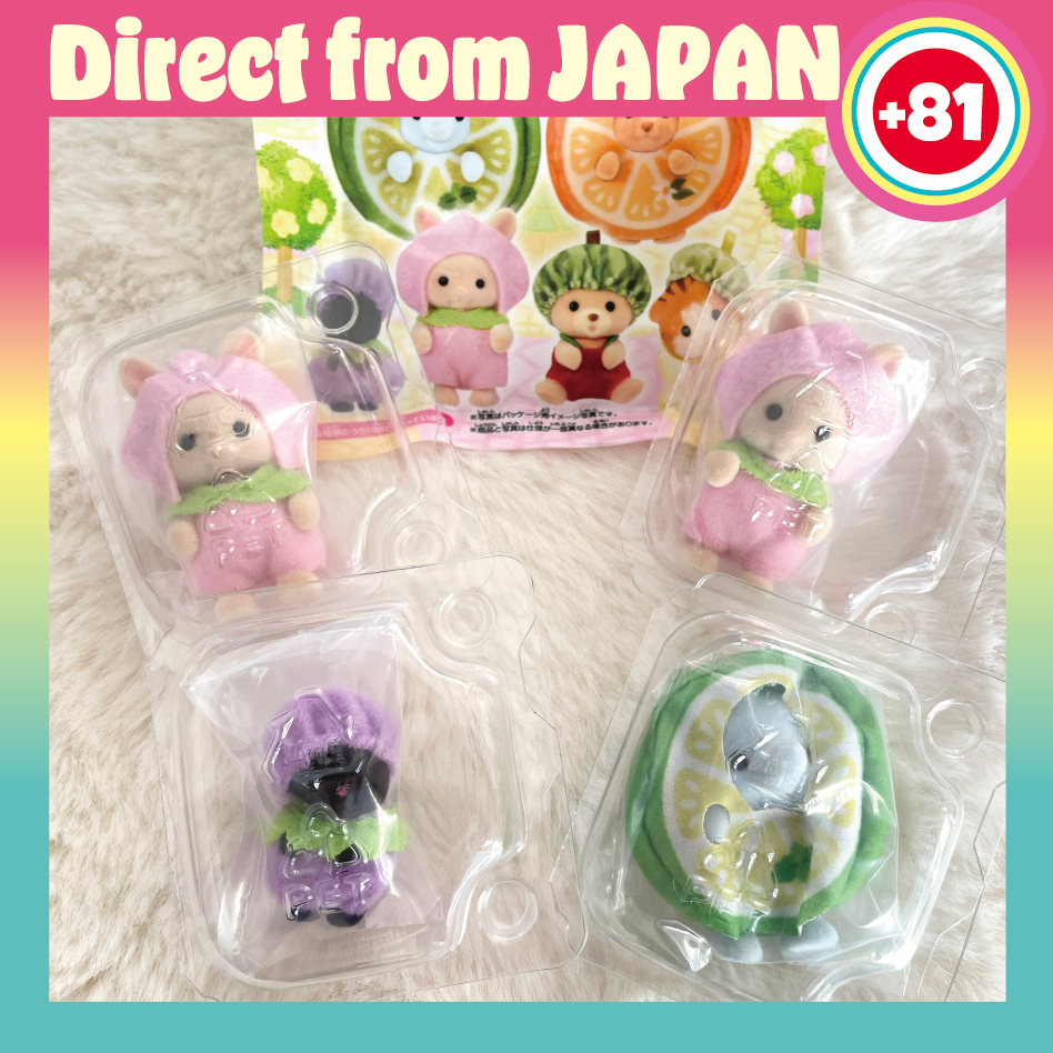 Sylvanian Families★ Doki Doki Collection - Baby Fruit Party 2/OPEND ...
