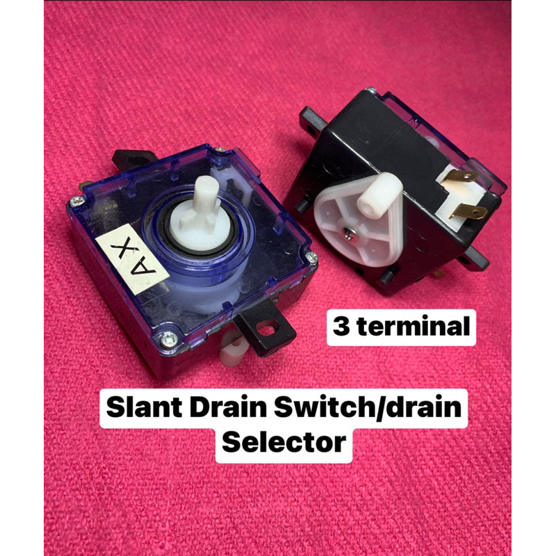 Drain Switch Selector Lihis/slant ears for washing machine | Shopee ...