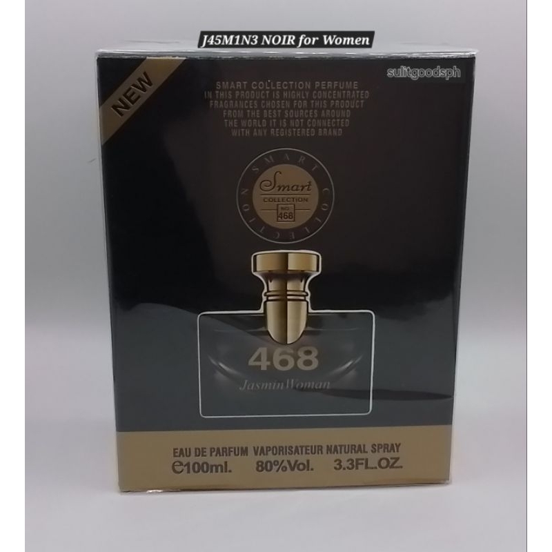 SMART COLLECTION PERFUME NO. 468 FOR WOMEN 100 ML EDP | Shopee Philippines