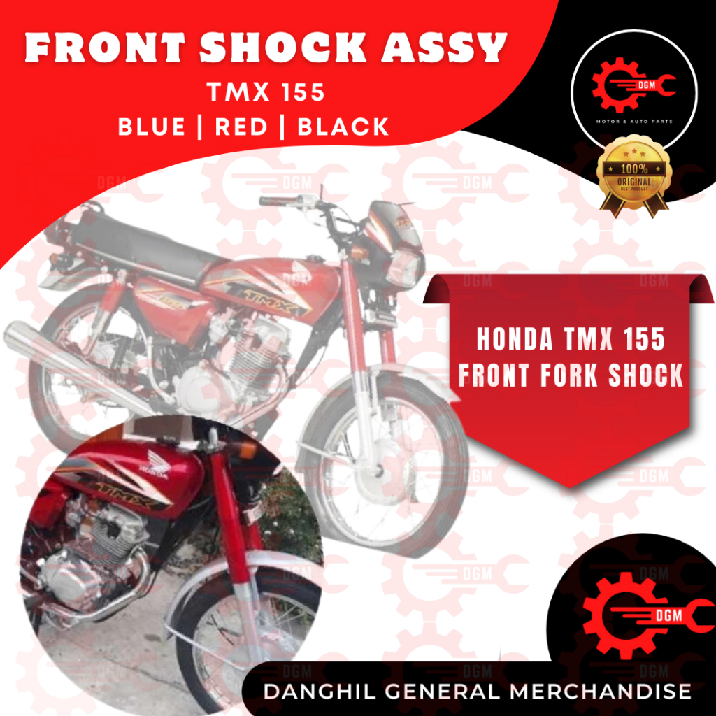 Front Shock Assy for Honda TMX 155 Motorcycle - Set | Shopee Philippines