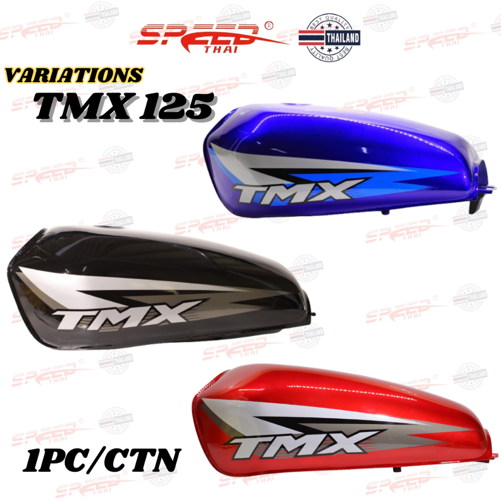 FUEL TANK / GAS TANK FOR HONDA TMX125 ALPHA ( RED, BLUE, BLACK ) NO ...