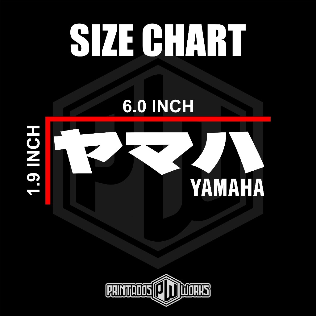 ORIGINAL JAPAN EDITION YAMAHA decal sticker cutout for car , motorcycle ...