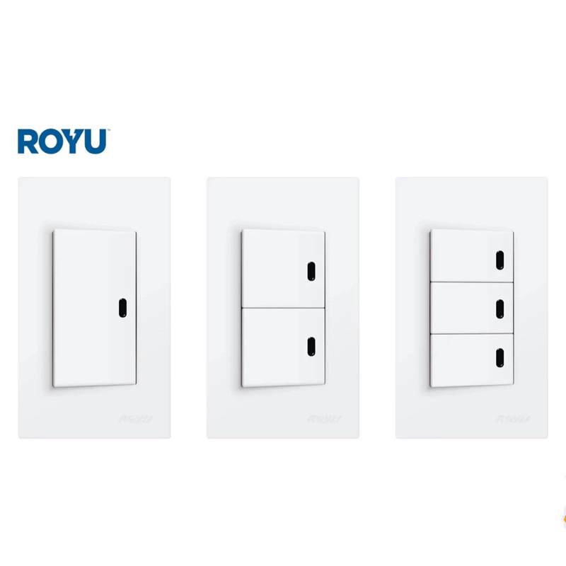 Royu Wide Series Switch with LED Sets | Shopee Philippines