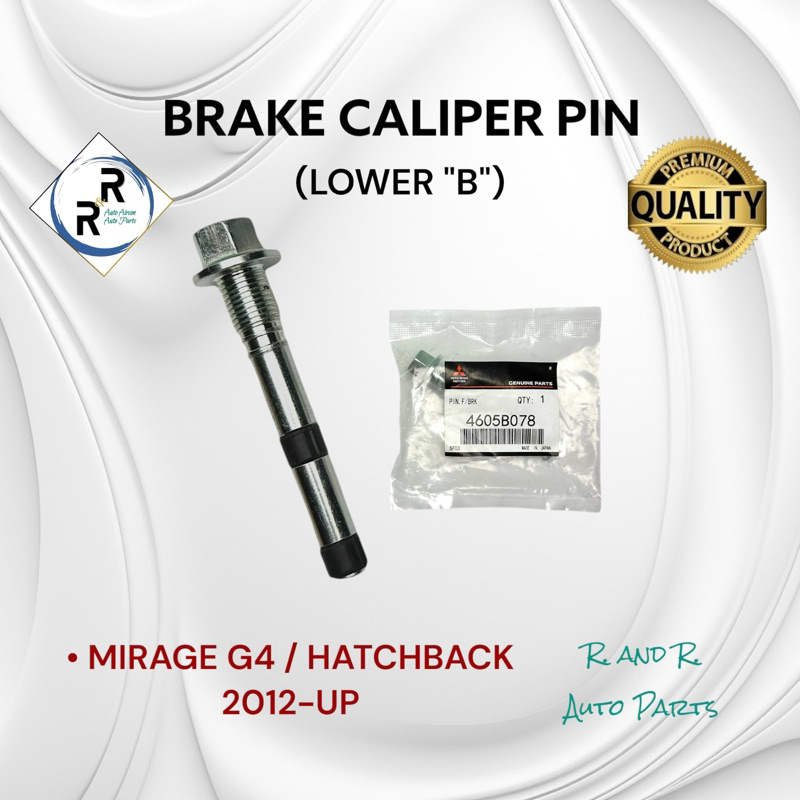 MIRAGE BRAKE CALIPER PIN LOWER CALIPER PIN MIRAGE BRAKE CALIPER PIN G4 ...