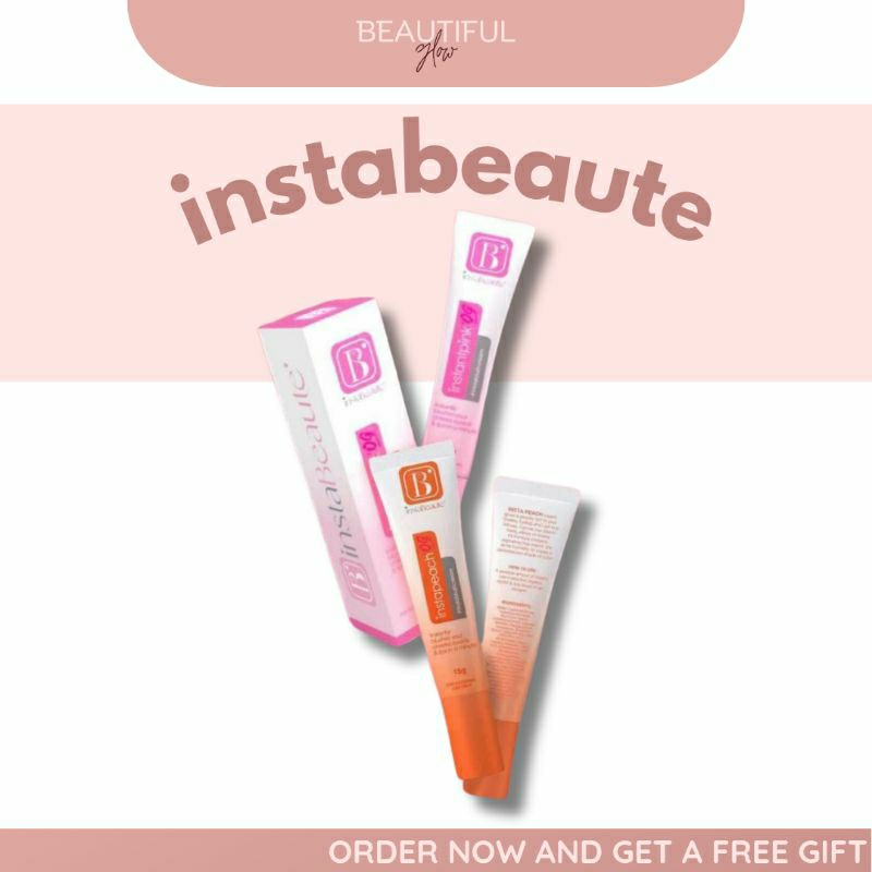InstaBeaute Insta Blush Cream Instant Pink | Perfect Peach | Shopee ...