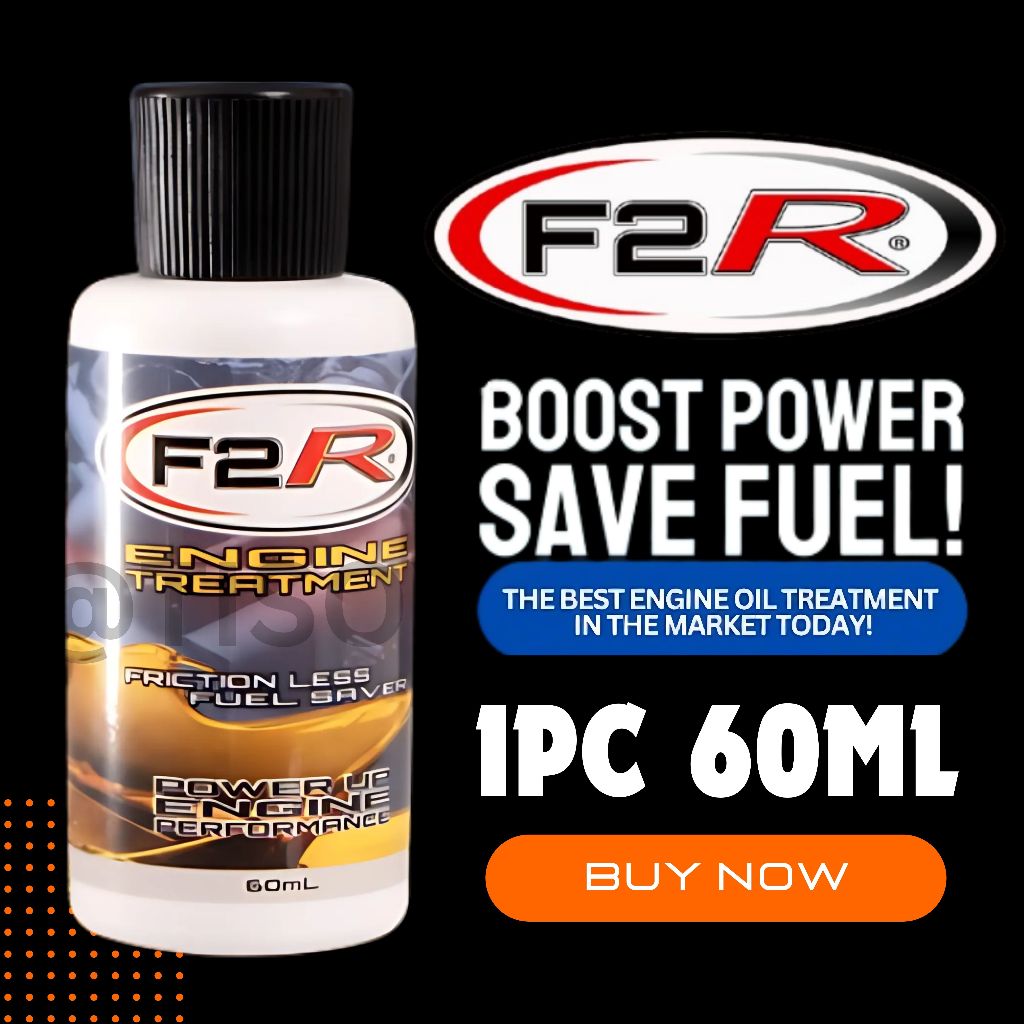 F2r Engine Treatment Oil Racing Additives 60ml for Gas and Diesel ...