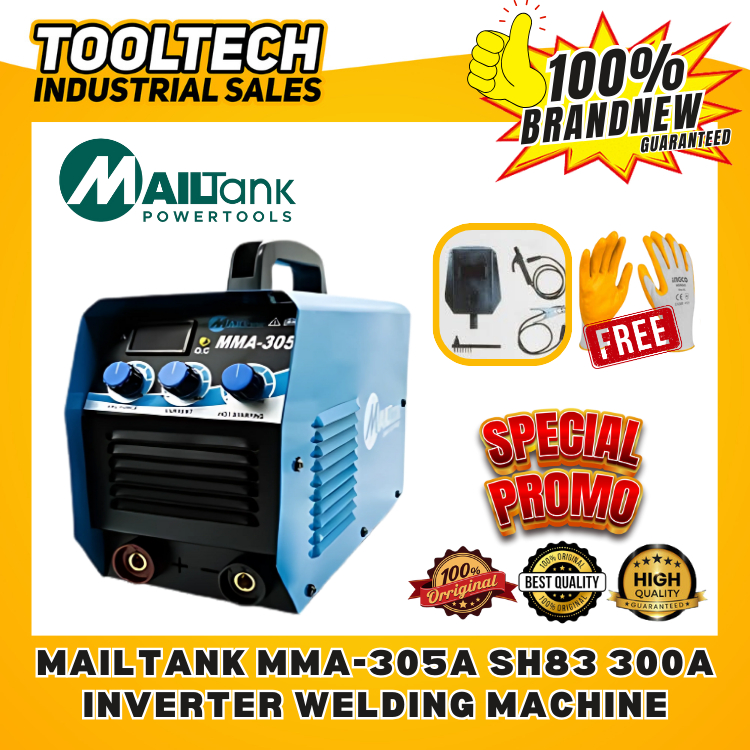 MMA-305A SH83 300A INVERTER WELDING MACHINE - Tooltech Industrial Sales ...