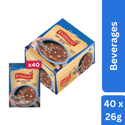 Goya Everyday Plus with Marshmallows Choco drink 40 sachets | Shopee ...