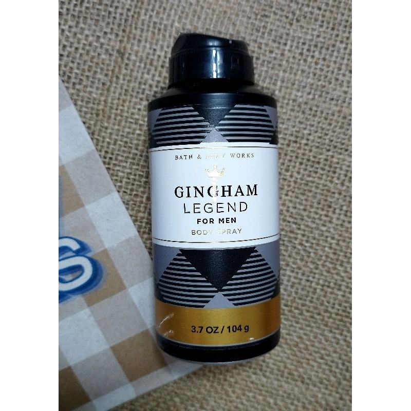 🇺🇸Bath and Body Works GINGHAM LEGEND BODY SPRAY Mens Body Care ...