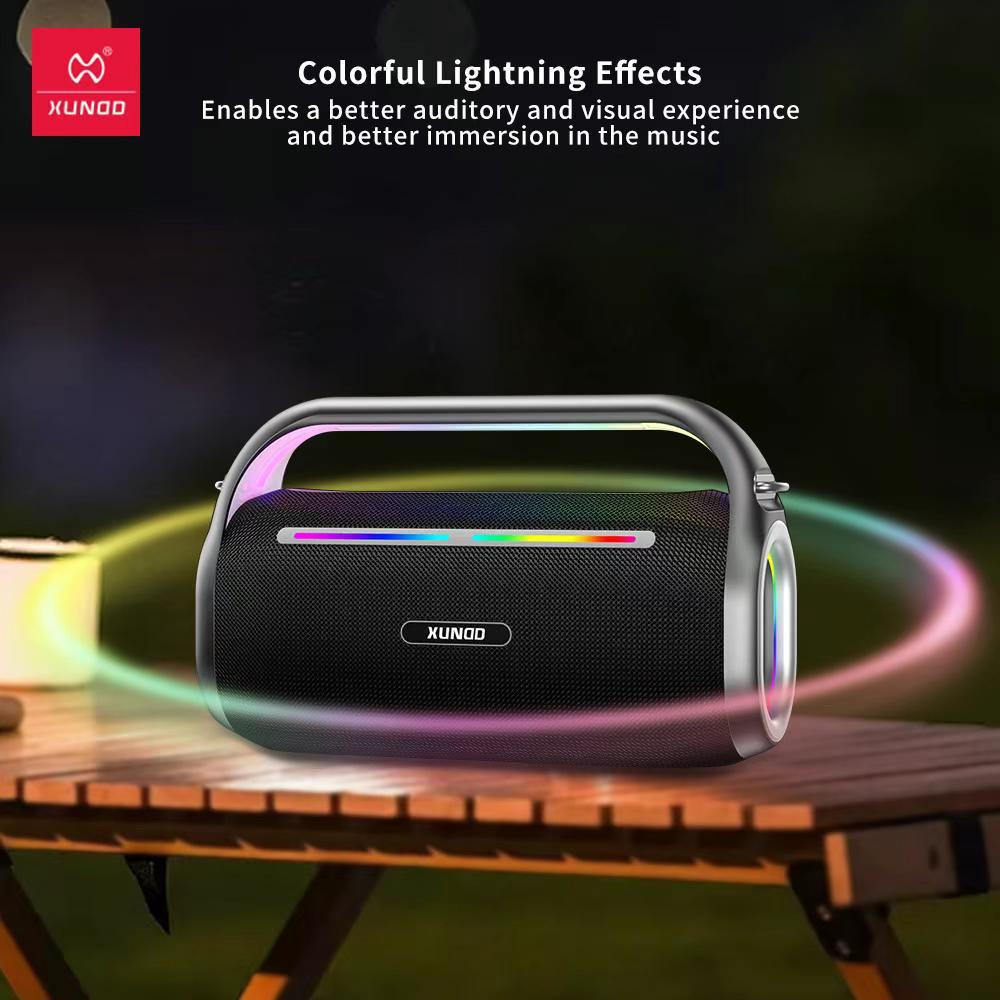 XUNDD SP004 Wireless Karaoke Speaker (2 Microphone) | Shopee Philippines