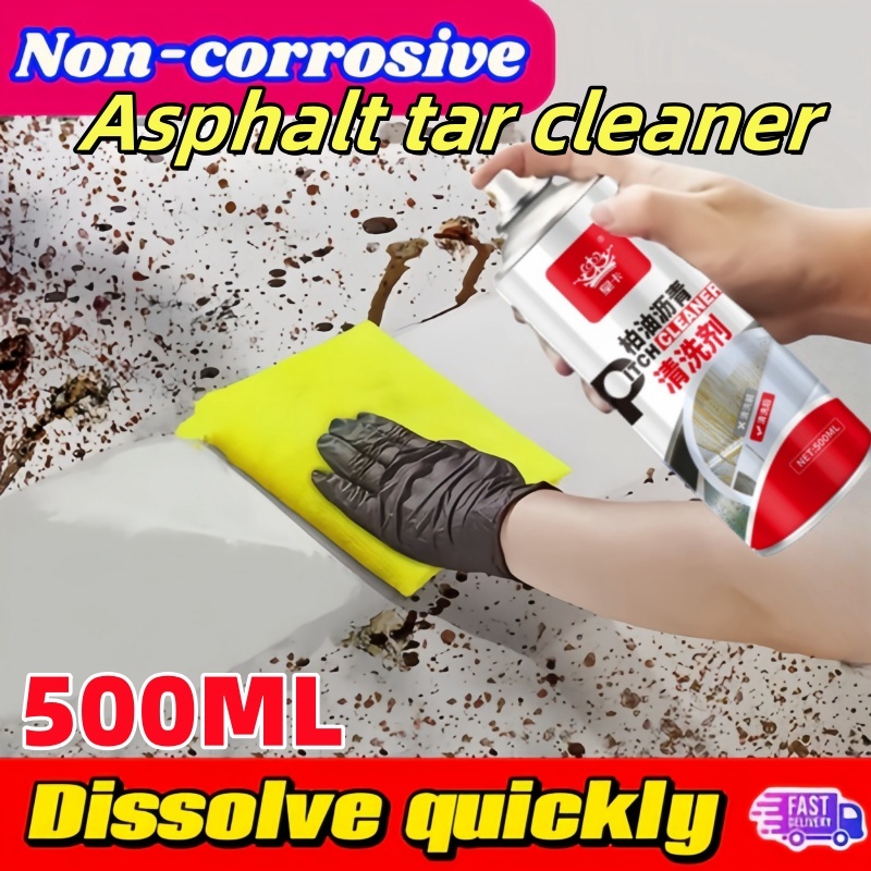 Car Asphalt Remover 500ml Road Tar Remover Car Degreaser Shellac and ...