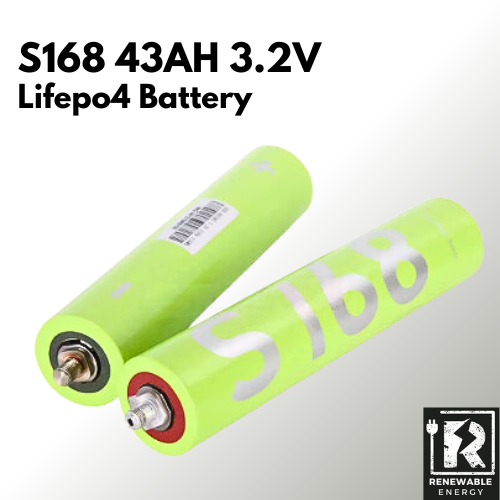 S168 lifepo4 43ah & 70ah 3.2v cylindrical battery Lithium Battery ...