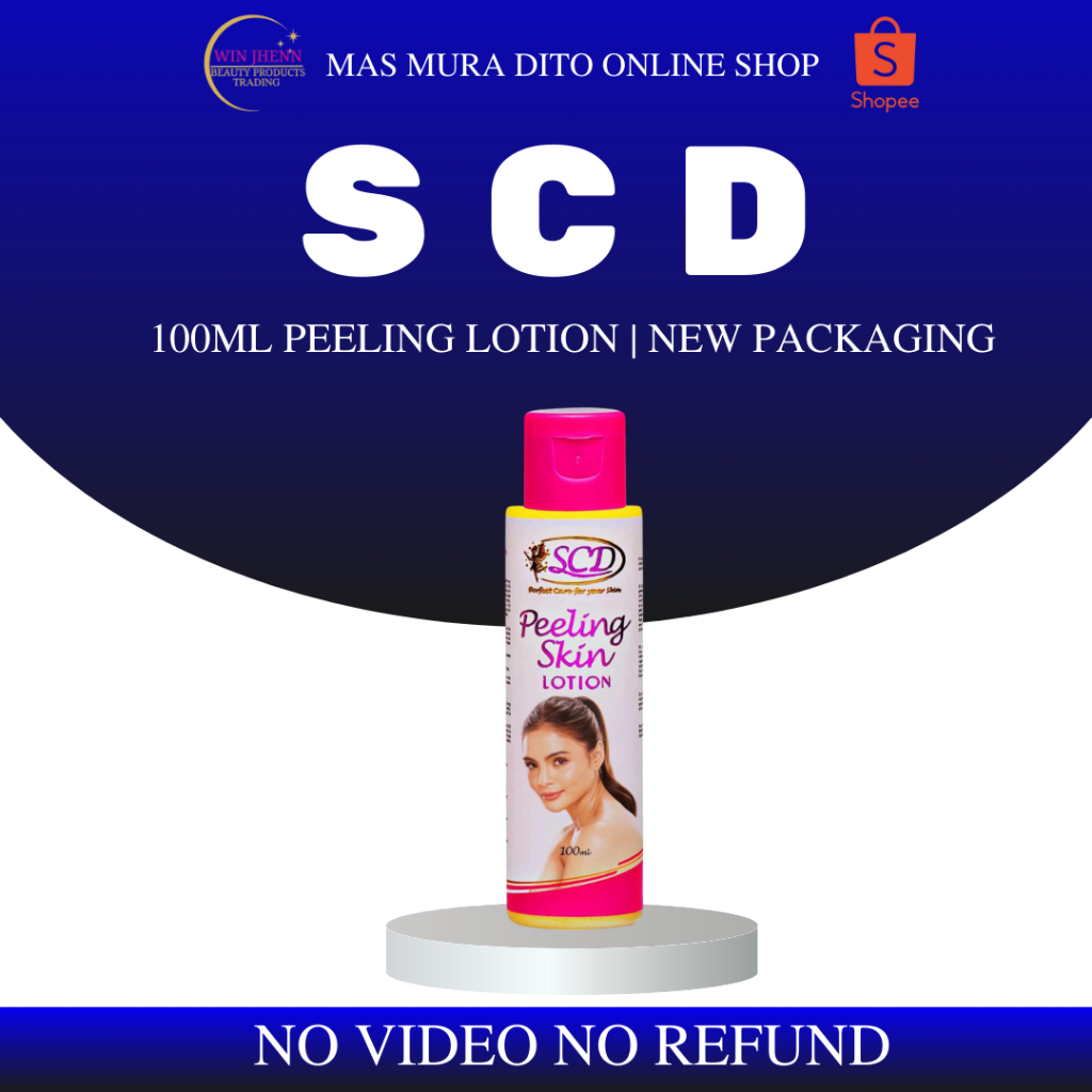 SCD PEELING SKIN Yellow Peeling Lotion 100ml Whitening Skincare All Skin Types | Shopee Philippines