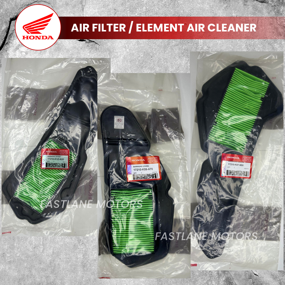 HONDA AIR FILTER / ELEMENT AIR CLEANER FOR ADV, CLICK & PCX | Shopee ...