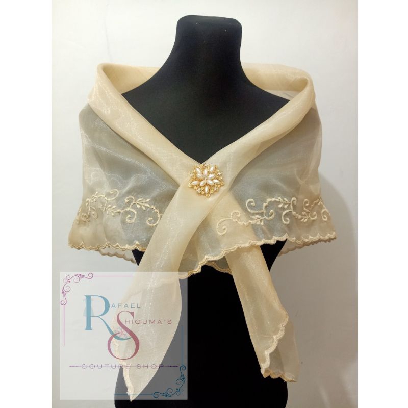 Traditional Filipiniana Alampay | Shopee Philippines