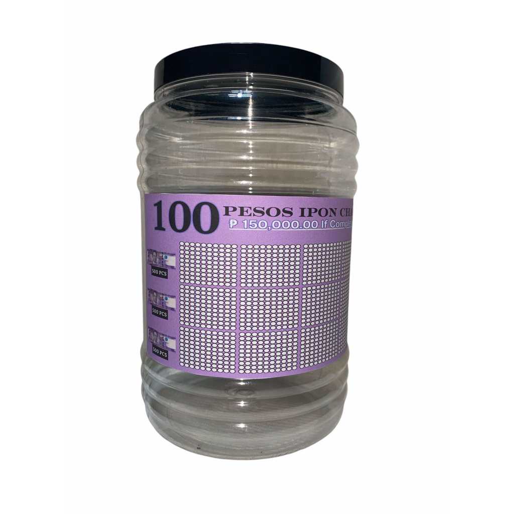 BIG JAR 100 PESO BILL Alkansya Ipon Challenge | Shopee Philippines