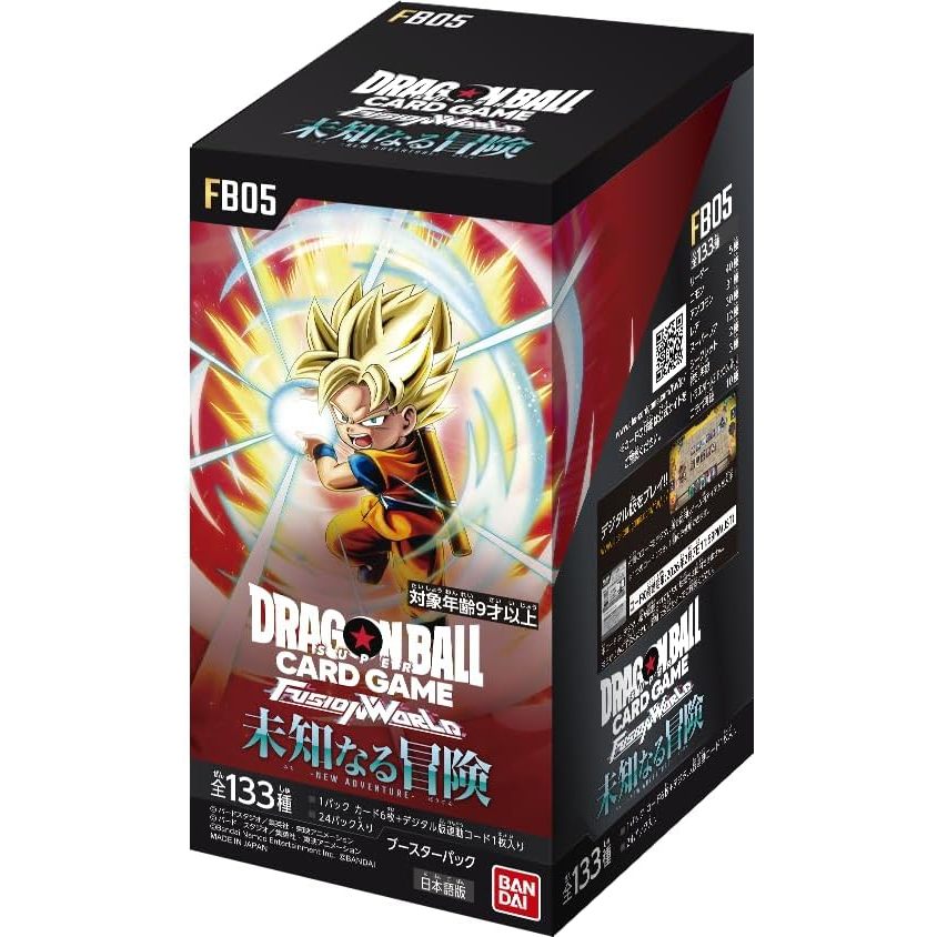 BANDAI Dragon Ball Super Card Game Fusion World Booster Pack Unknown ...