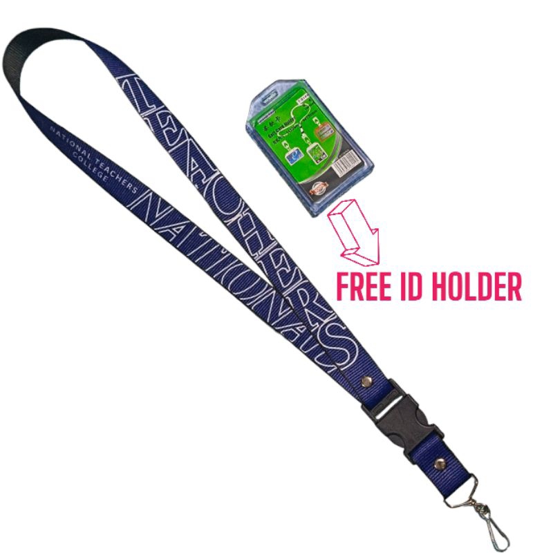 NTC LANYARD WITH FREE ID HOLDER - NTC ID LACE | Shopee Philippines