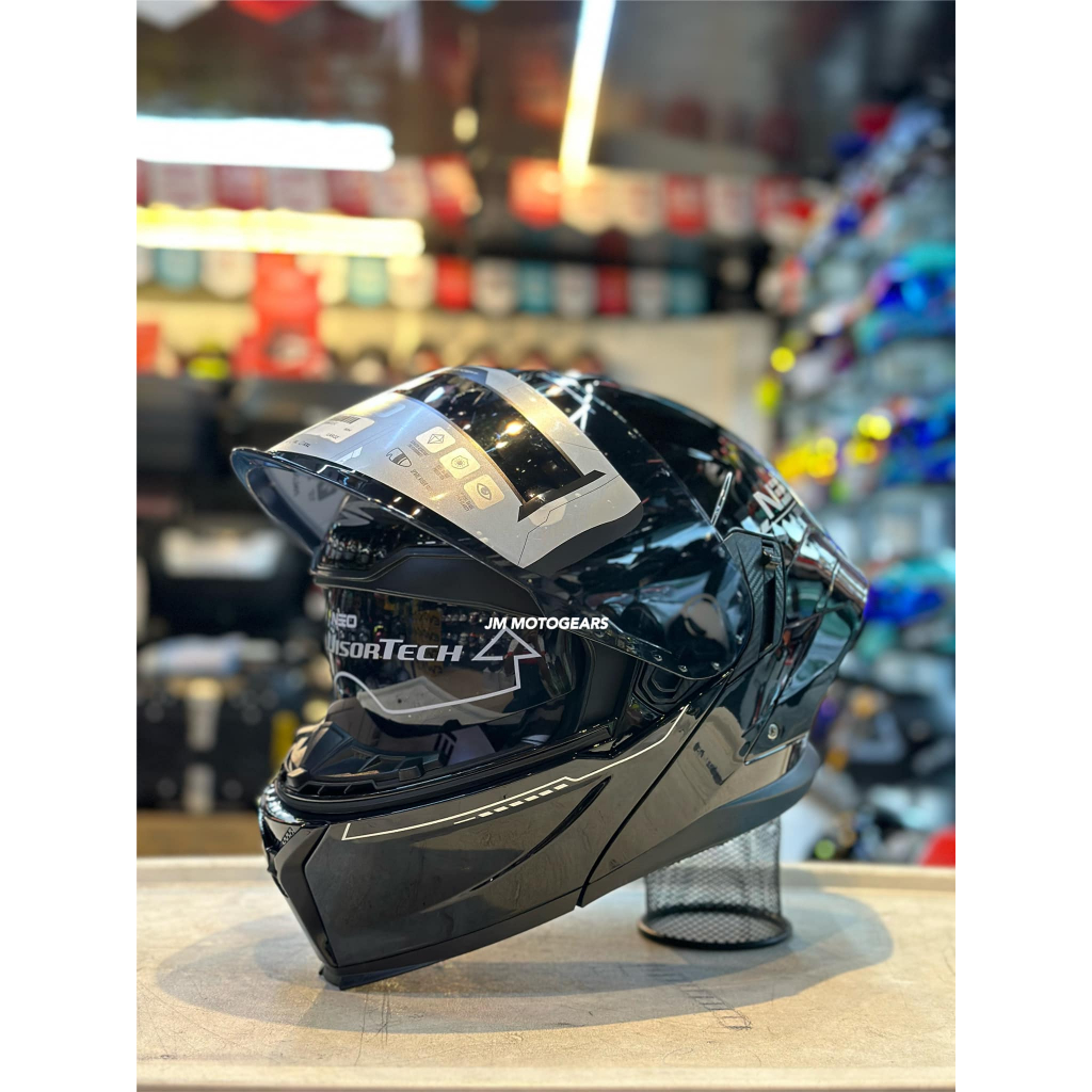 SPYDER NEO ICON MODULAR DUAL VISOR WITH FREE LENS HELMET | Shopee ...