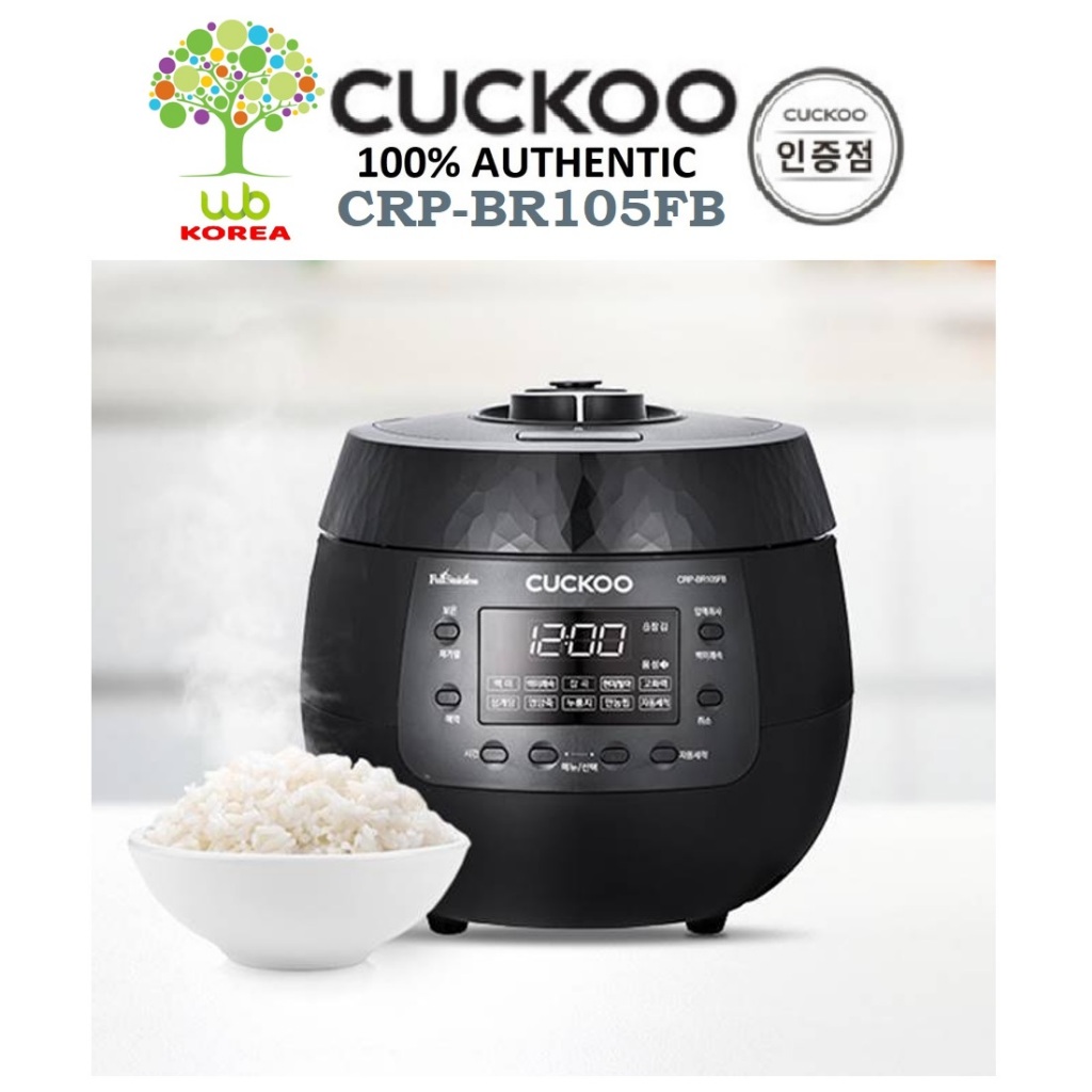 CUCKOO Electric Pressure Rice Cooker CRP-BR105FB Warmer (10 cups ...