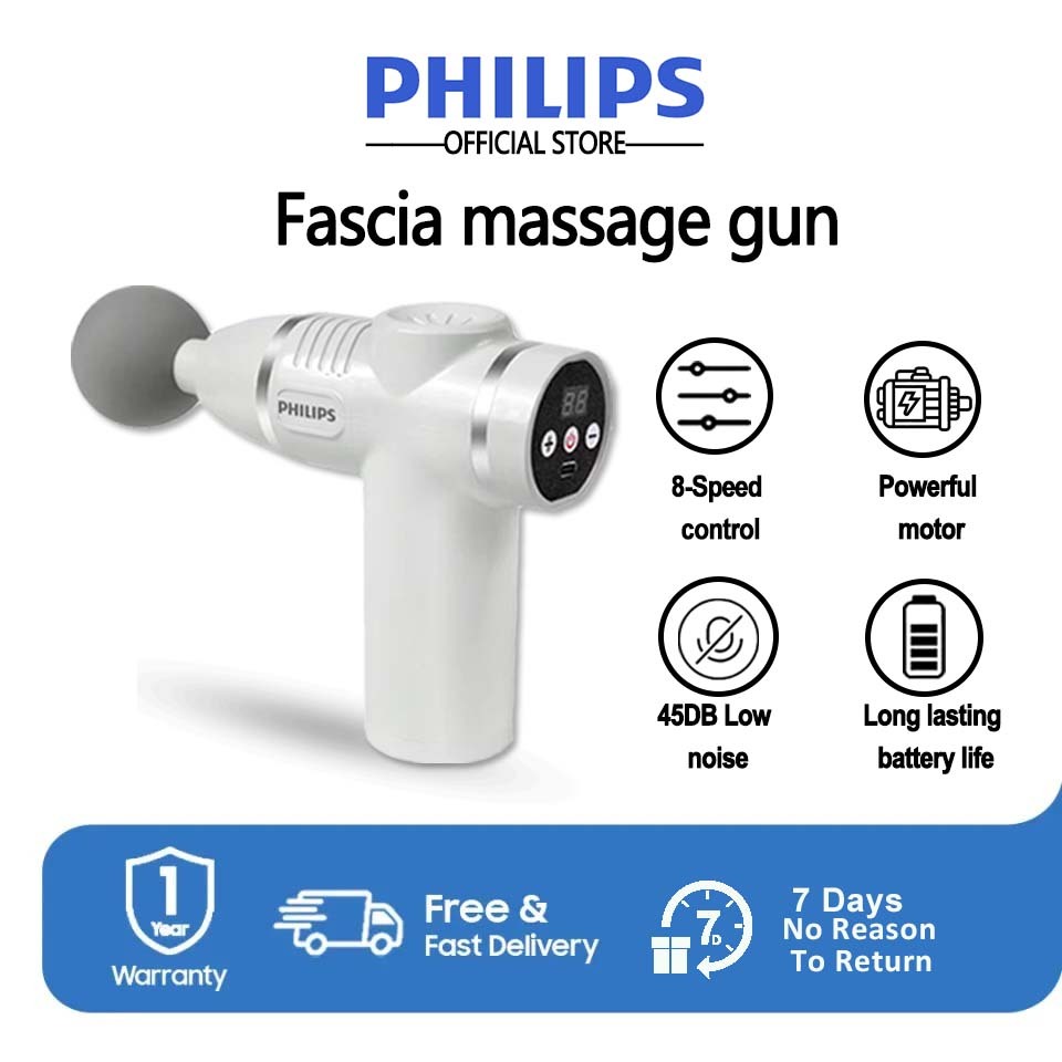 Philips Fascia Gun Massager Muscle Vibration Relaxing Professional ...