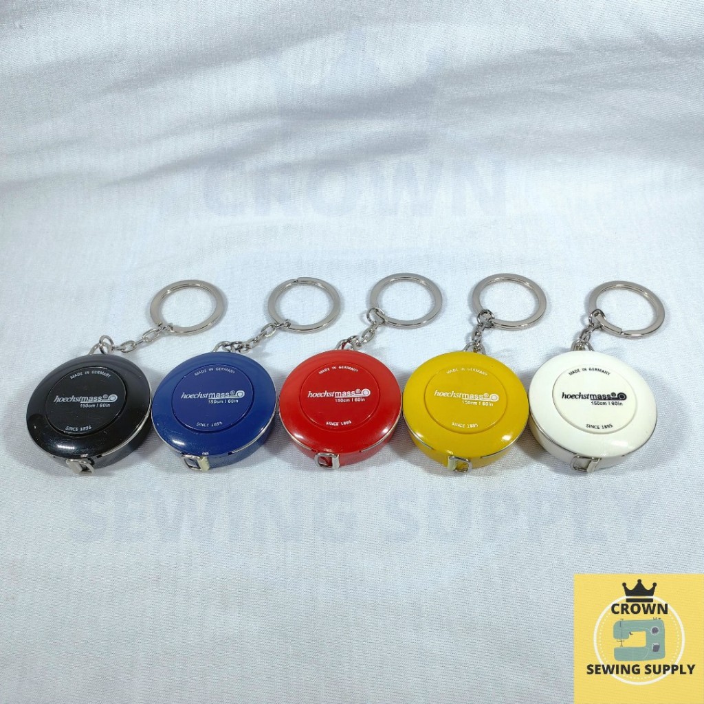 HOECHSTMASS Retractable Roller Tape Measure with Keychain | Shopee ...