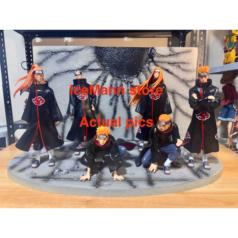 Six path of pain action figure, gk knock off, brown box | Shopee ...