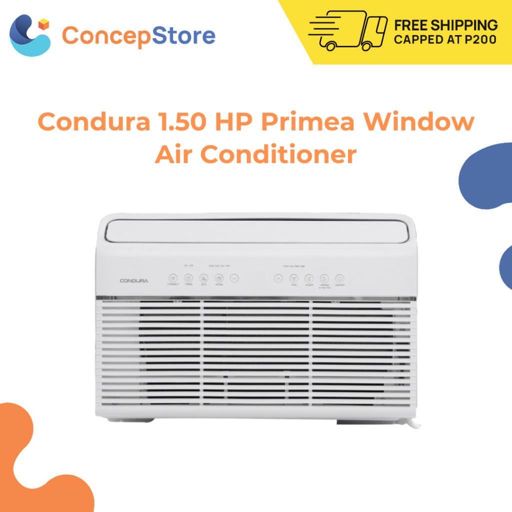 Condura 1.50 HP Primea Window Air Conditioner | Shopee Philippines