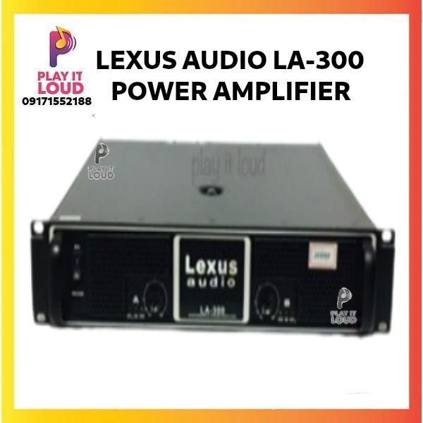 LEXUS AUDIO LA-300 POWER AMPLIFIER | Shopee Philippines