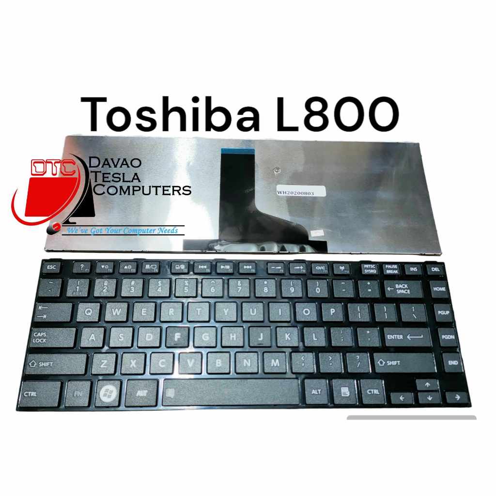 Toshiba L800 Laptop Replacement Keyboard | Shopee Philippines