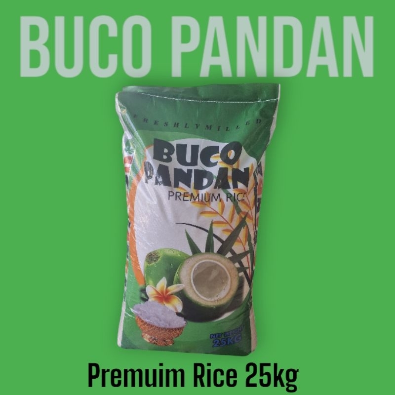 BUCO PANDAN Premium Rice 25kg | Shopee Philippines