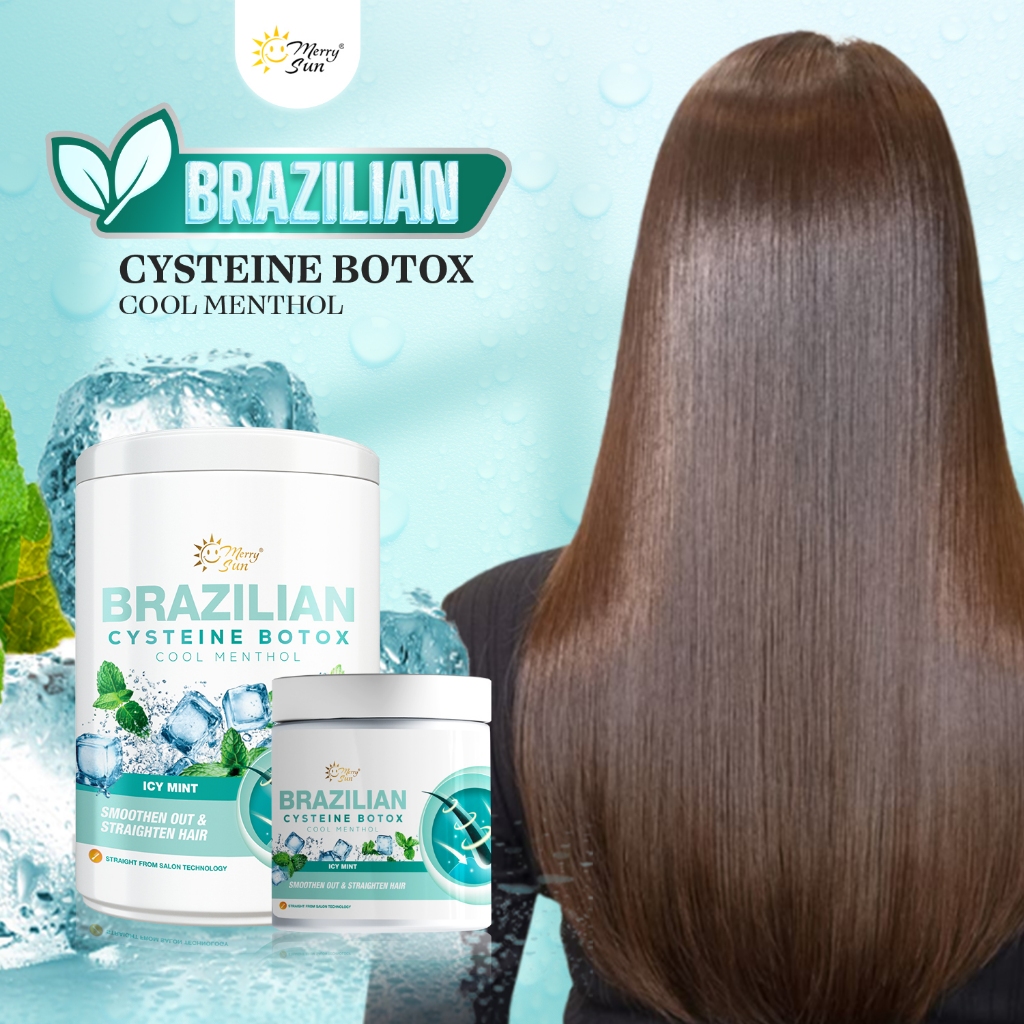 CYSTEINE HAIT BOTOX WITH COOL MENTHOL BRAZILIAN HAIR TREATMENT | Shopee ...
