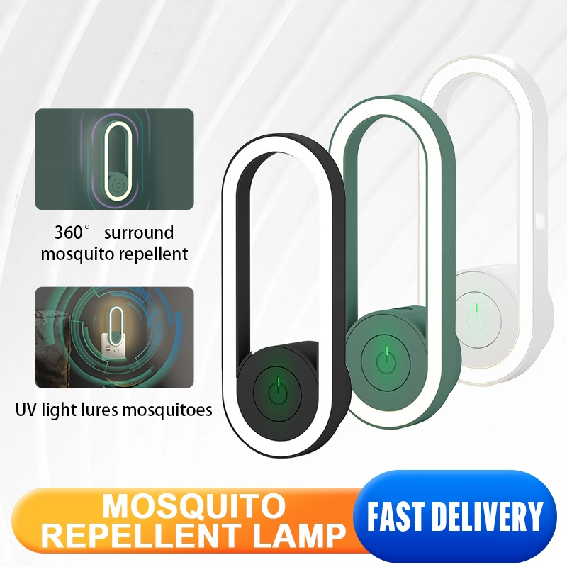 Ultrasonic Mosquito Repellent LED Mini sensor night Light Repels ...