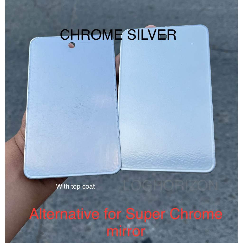 Powder Coating Paint - 1kg CHROME SILVER - INDOOR | Shopee Philippines