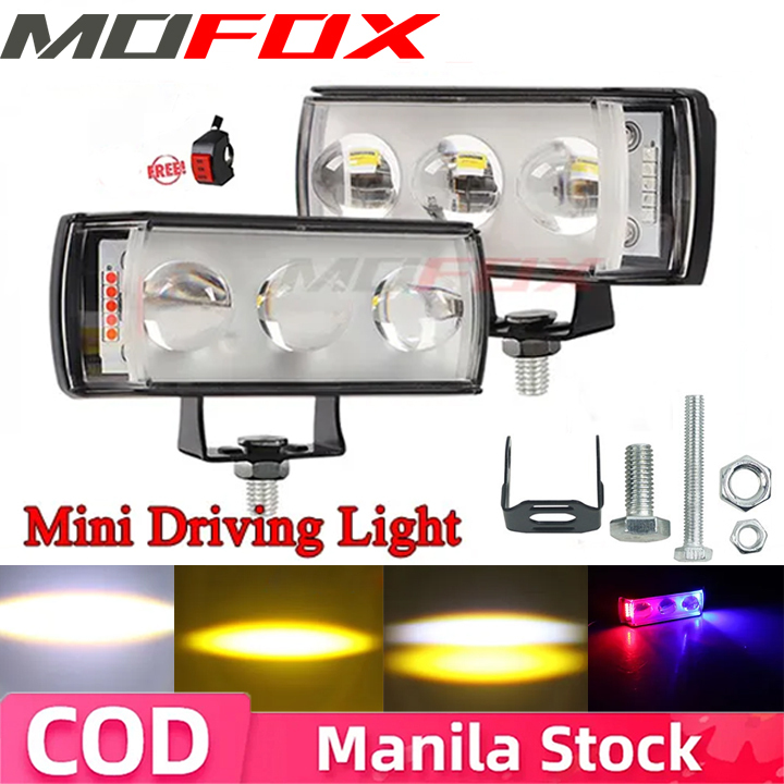 MOFOX L3 Laser Gun 30W Mini Driving Light MDL Hi/Lo Beam White&Yellow ...