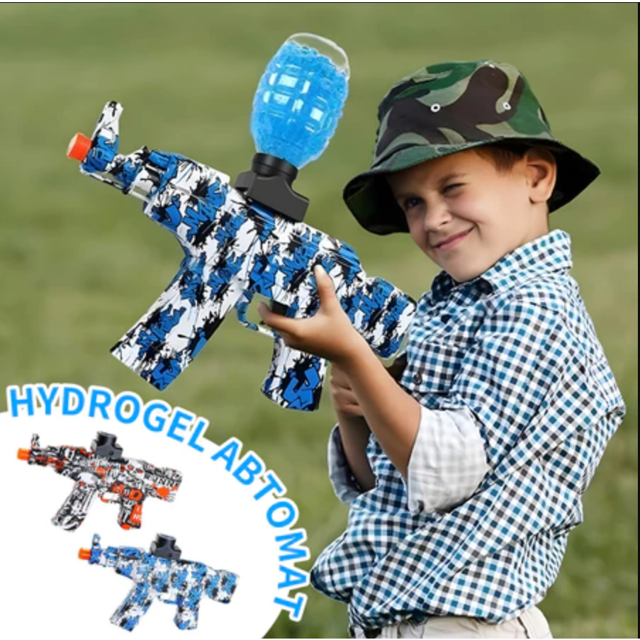 Gel Blaster Electric Gel Splatter Ball Toy Kids Water Bead Blaster ...