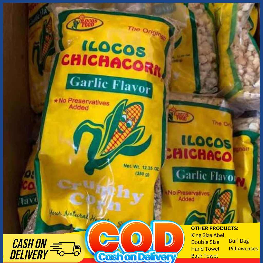Ilocos Chichacorn cornik cornick garlic Ilocos Chichacorn Snacks Vigan ...