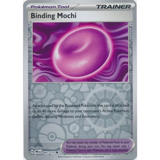 Pokemon TCG Binding Mochi 095/131 Prismatic Evolutions Trainer | Shopee ...