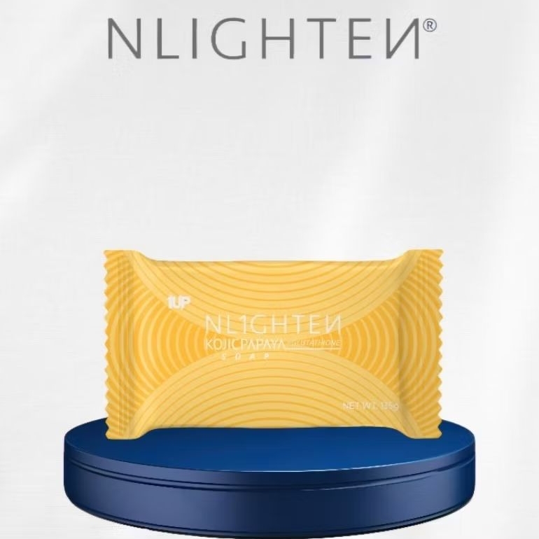NLIGHTEN Kojic papaya soap with glutathione nworld | Shopee Philippines