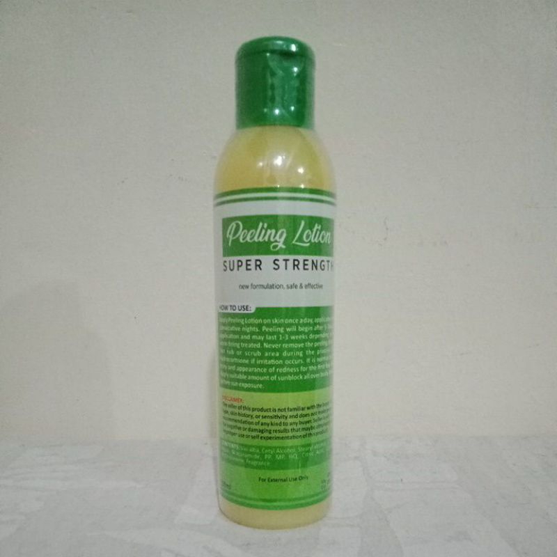 Peeling Lotion Super Strength new Formulation, safe & Effective 100ml ...