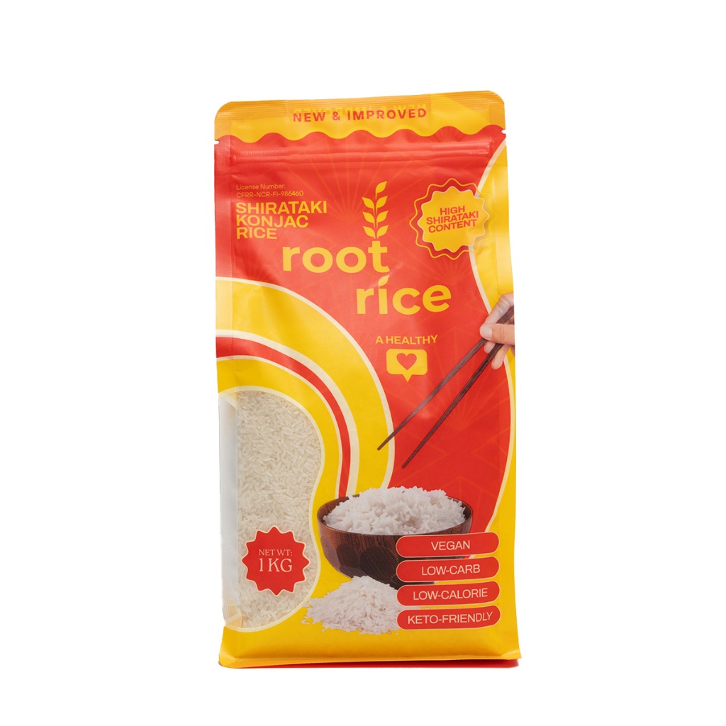 Root Rice Dry Shirataki Konjac Rice Alternative 1kg (New Packaging ...